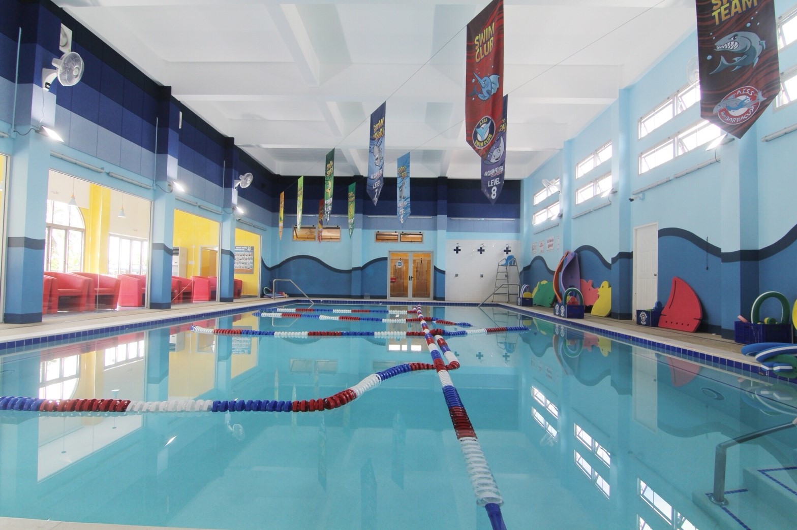 AQUA TOTS SWIM SCHOOL - WallPOD Design Acoustically